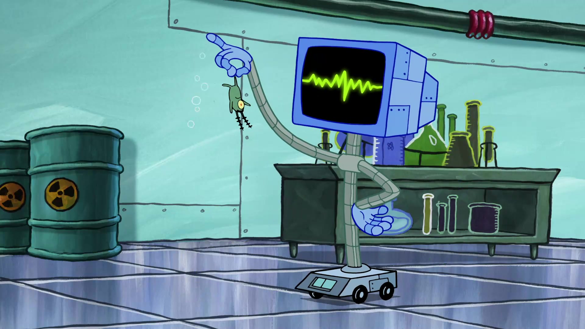 انیمیشن باب اسفنجی (SpongeBob) قسمت بچه ی کارن کیفیت بالا