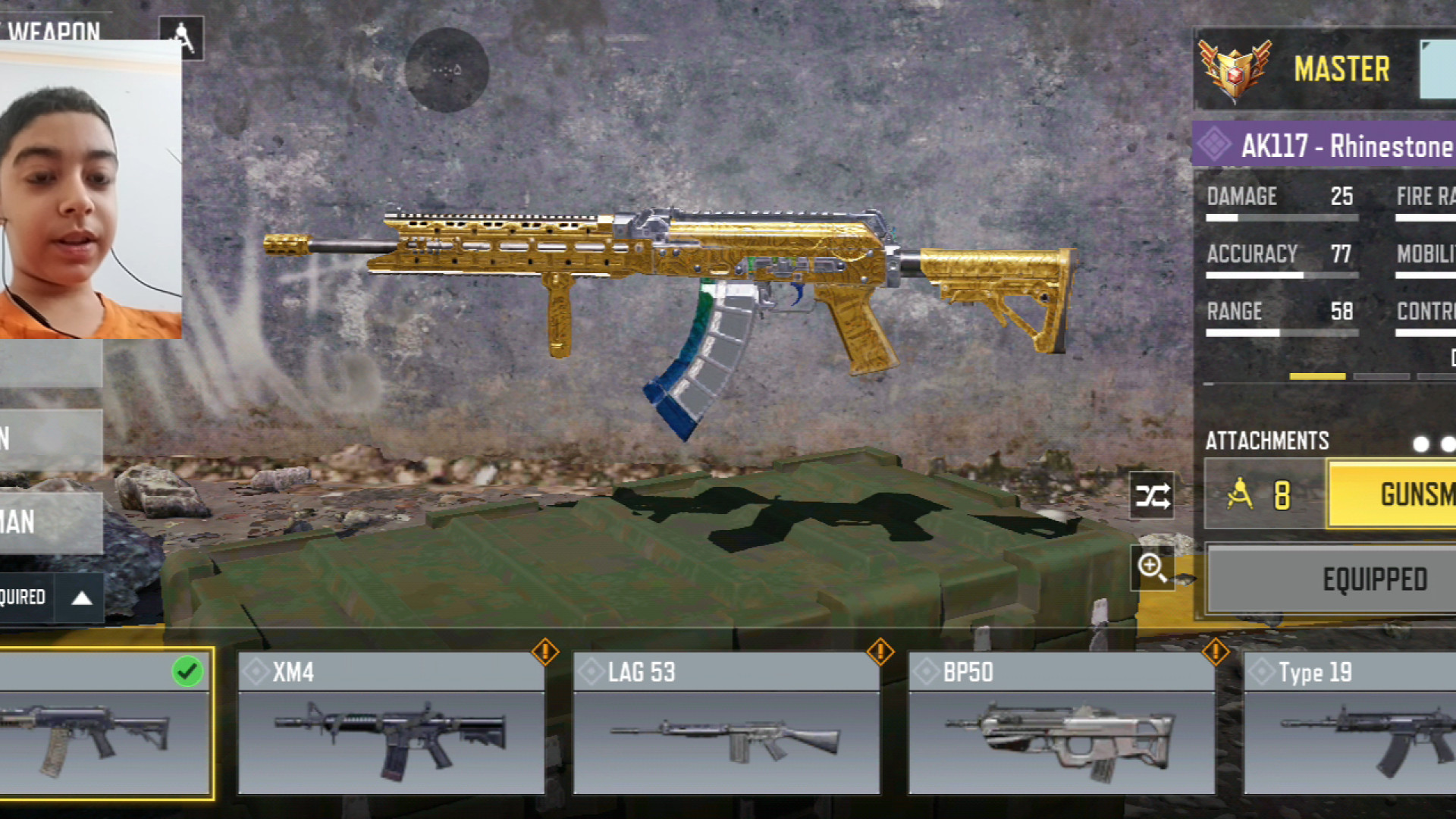بهترین اتچمنت ak 117 و تستش