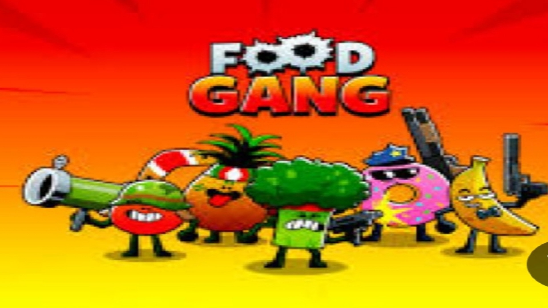 بازی food gang