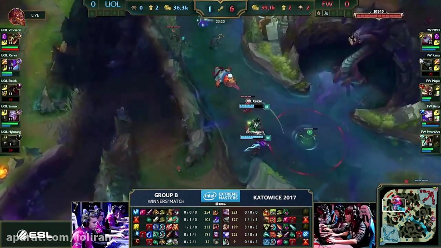 UOL VS FW ALL GAMES - IEM Katowice 2017 Day 2 - Unicorns of Love vs Flash Wolves ALL GAMES