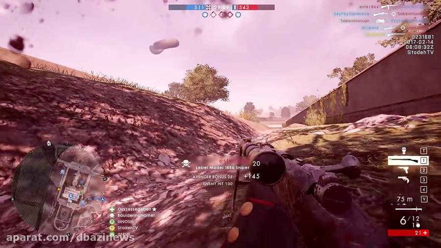 BATTLEFIELD 1 NEW SNIPER NEW BEHEMOTH GAMEPLAY SOISSONS | BF1 They Shall Not Pass DLC