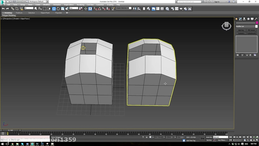 3ds Max Tutorial Cap Holes Modifier
