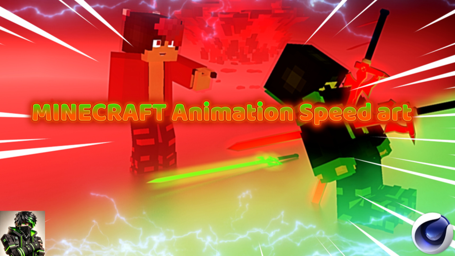 Minecraft Animation speed art 2