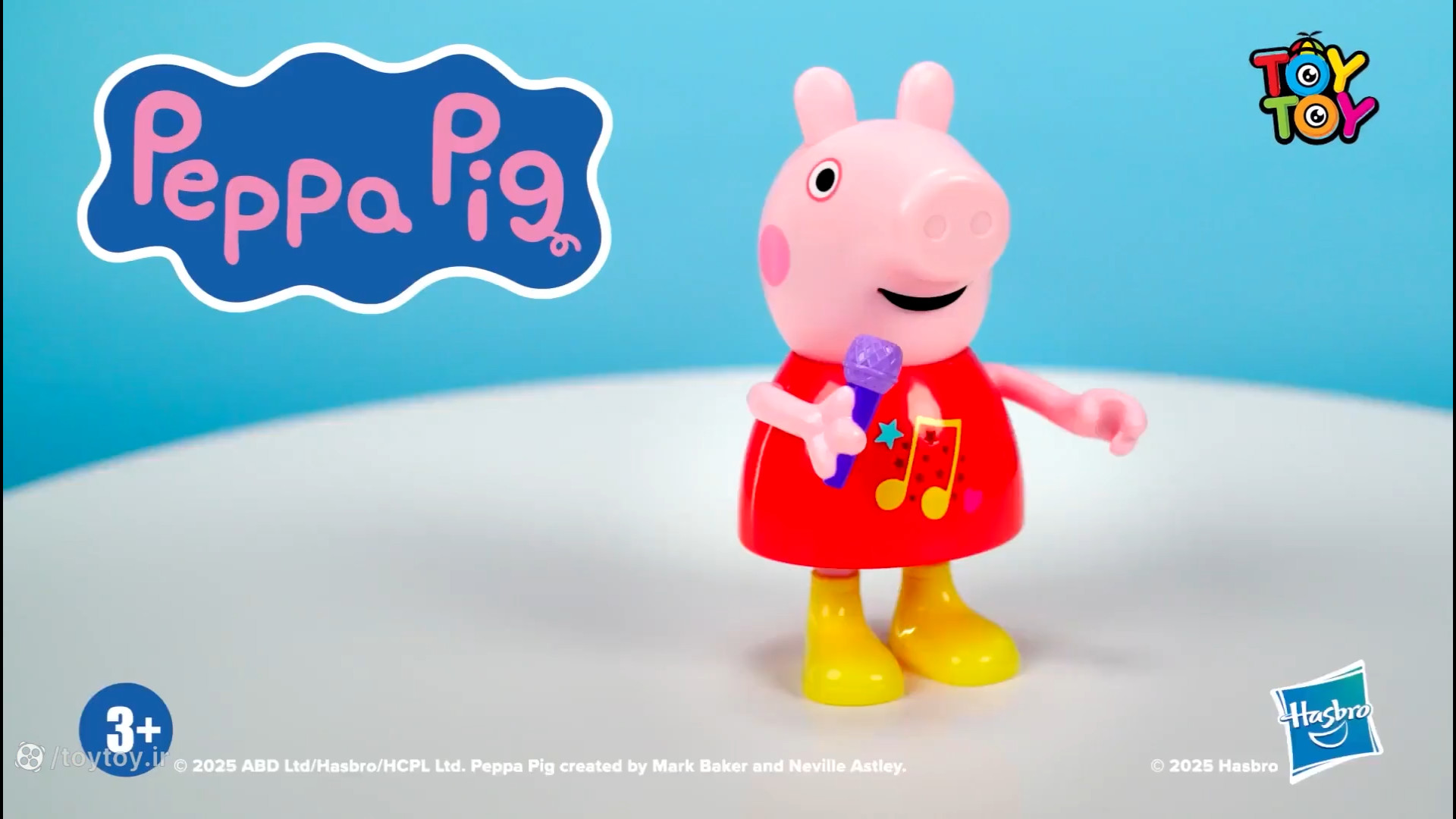عروسک موزیکال 20 سانتی Peppa Pig توی توی toytoy.ir