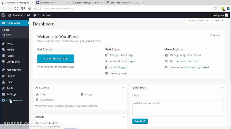 #13 - How To Convert Bootstrap Slider Into WordPress (Part 1) (Bangla)