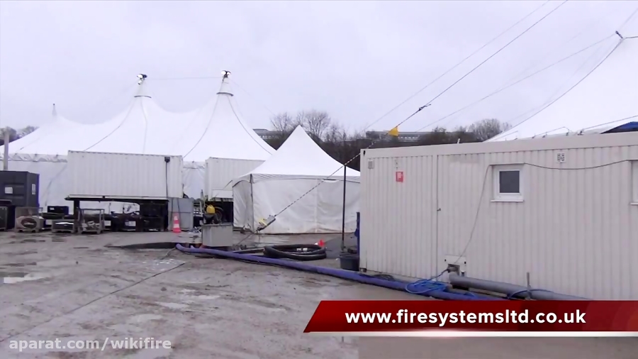 Day 3 of 3 - Hyfire Wireless Fire Alarm Installation in Circus Stadium ...