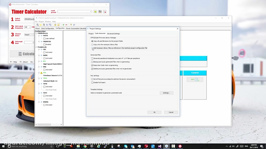 STM32F407 Discovery Timer LED Blink - STM32CubeMX, Visual Studio with VisualGDB
