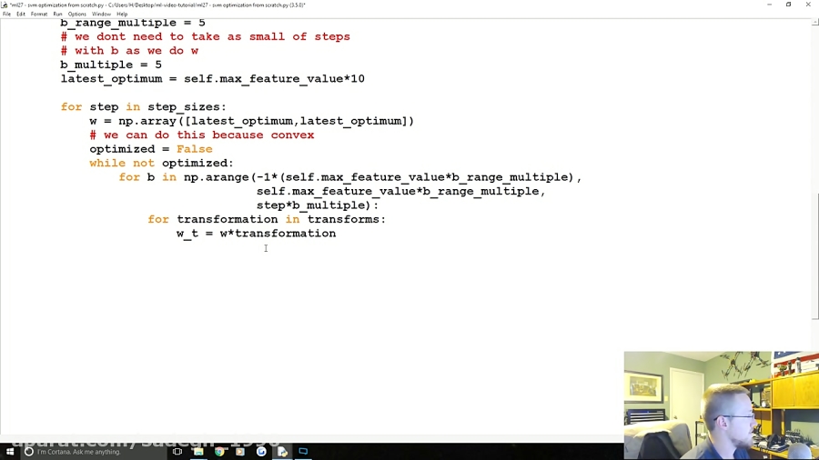SVM Optimization - Practical Machine Learning Tutorial with Python p.27