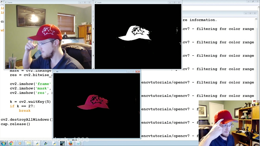 Color Filtering - OpenCV with Python for Image and Video Analysis 7