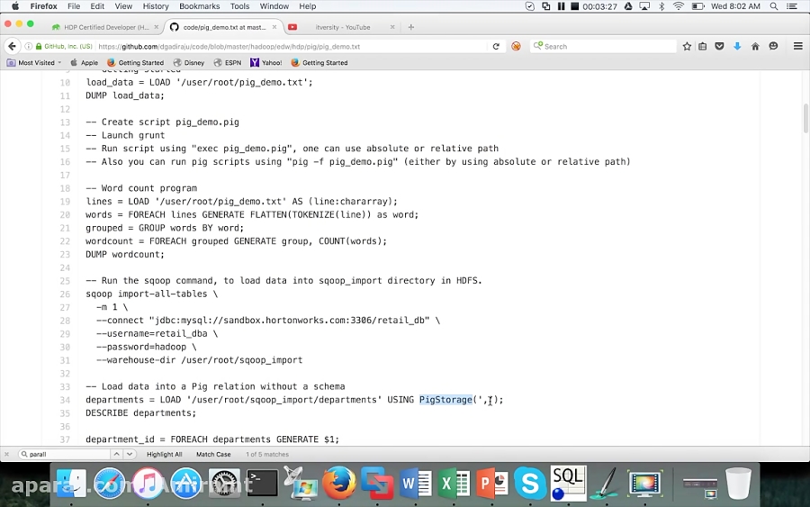 Apache Pig - Pig execution life cycle