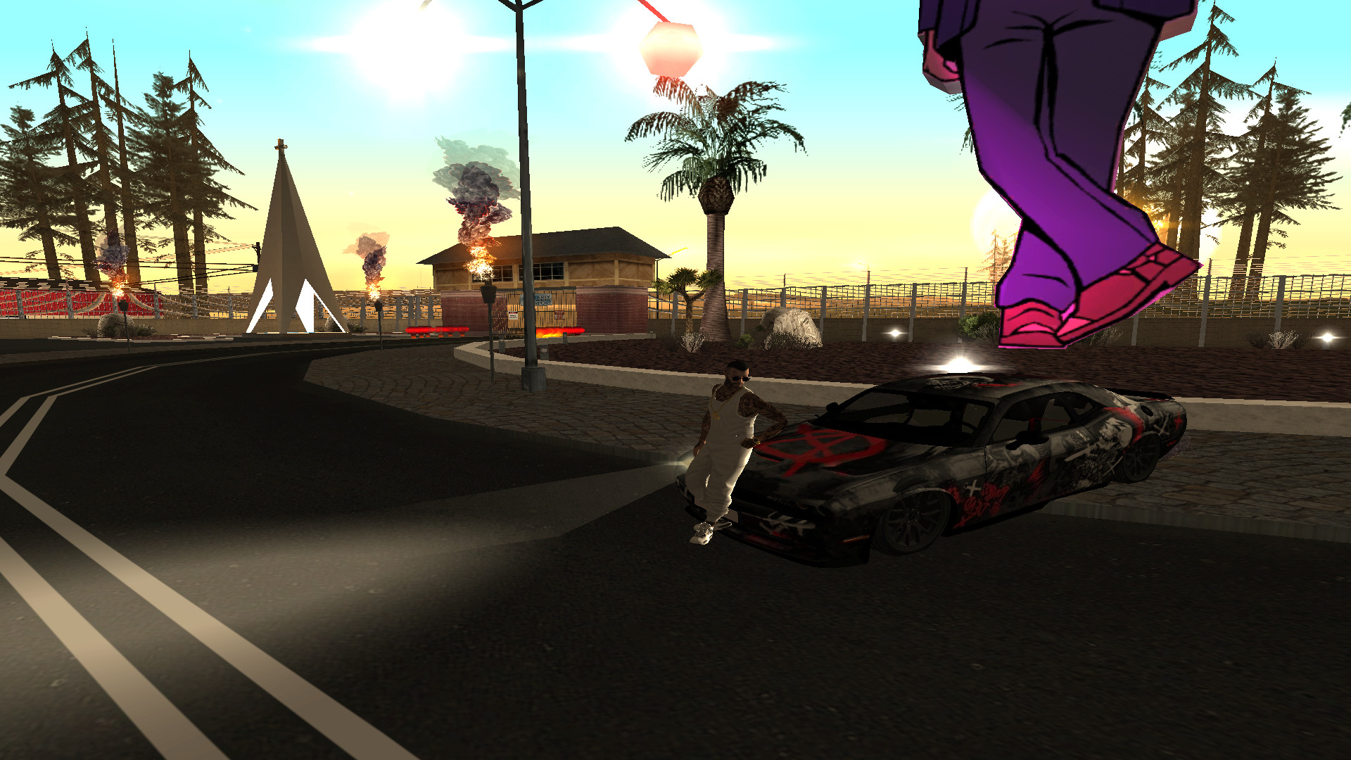 Volcano Role Play Car