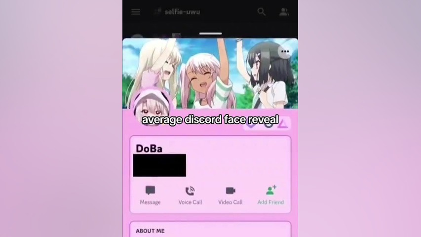 Average discord face reveal