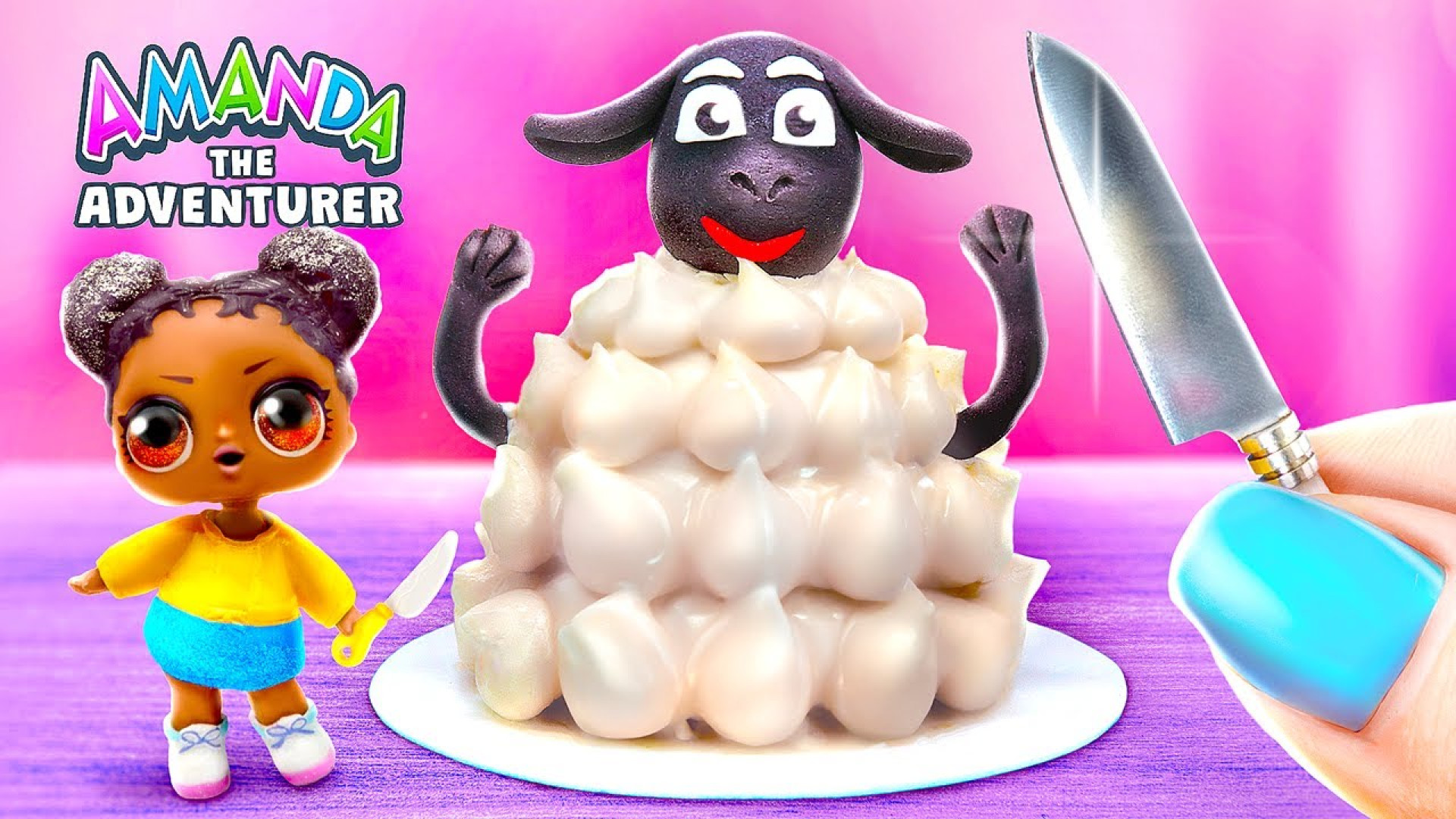 How To Cook Birthday Cake For WOOLY? Amanda The Adventure
