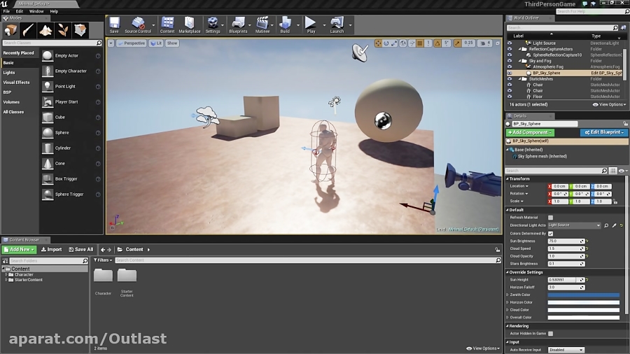 BP 3rd Person Game: Introduction | 01 | v4.8 Tutorial Series | Unreal Engine