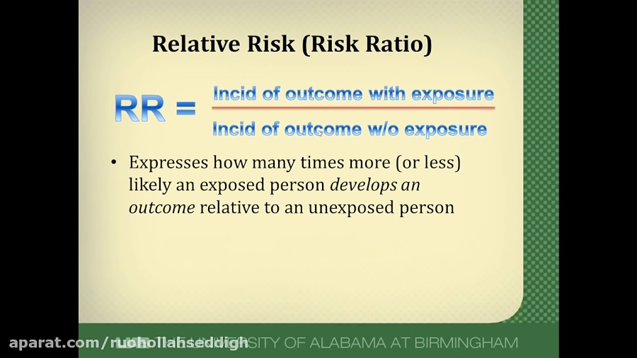 How to Interpret and Use a Relative Risk and an Odds Ratio
