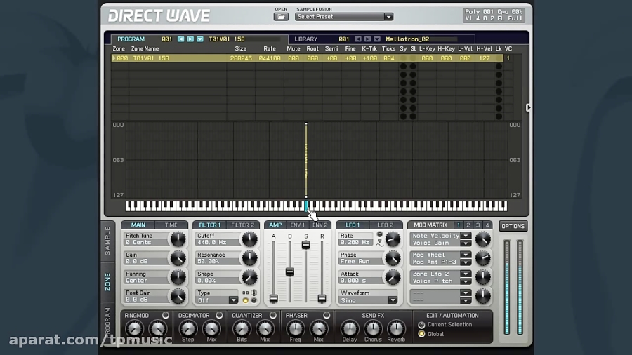 آموزش FL Studio DirectWave
