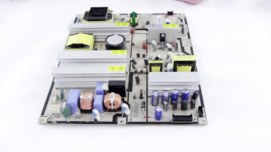Samsung TV Won't Turn On - How to Repair Bulging Capacitor for Clicking ...