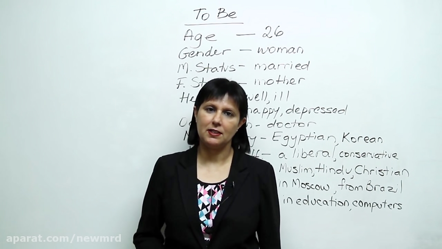 Basic English Grammar - Using "to be" to describe your life
