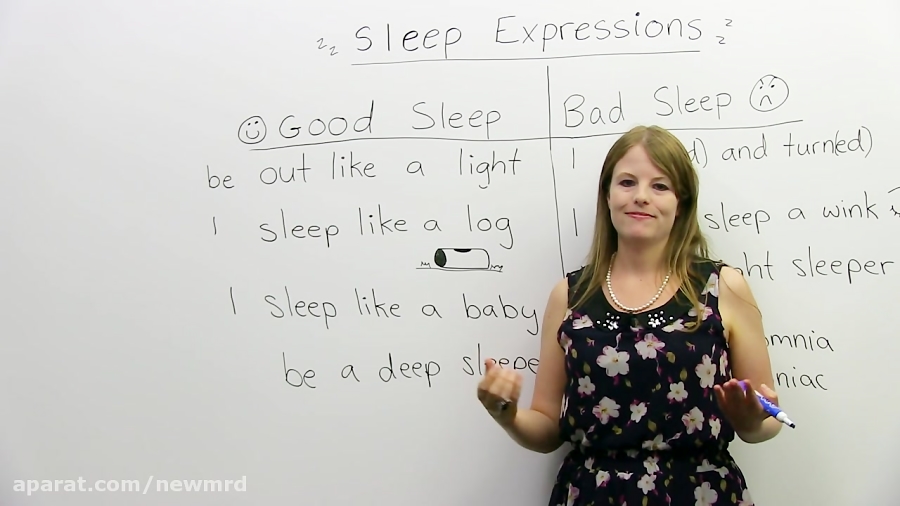 14 English expressions about SLEEP