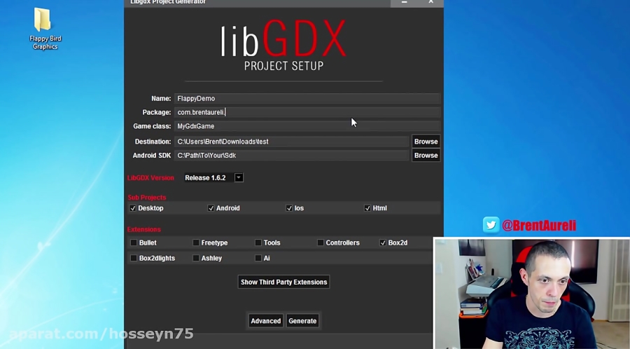 Part 1: LibGDX - How To Make Video Games: Flappy Bird