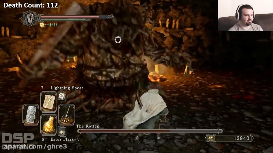 Dark Souls II playthrough pt131 (The Rotten Boss)