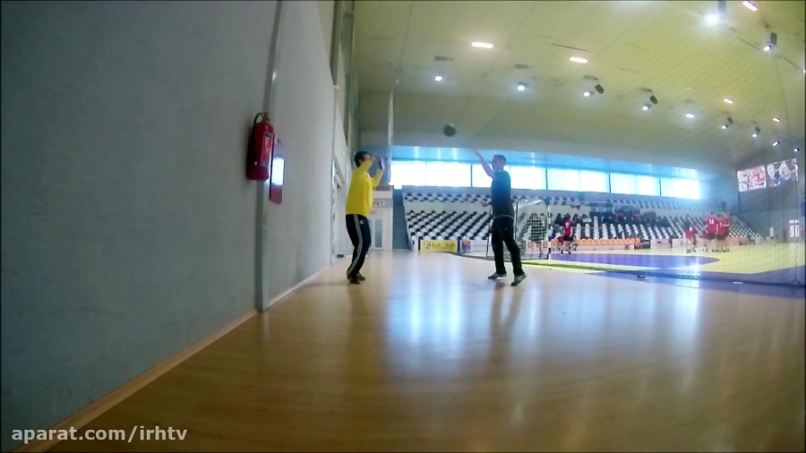 Handball Goalkeeper Racket Training