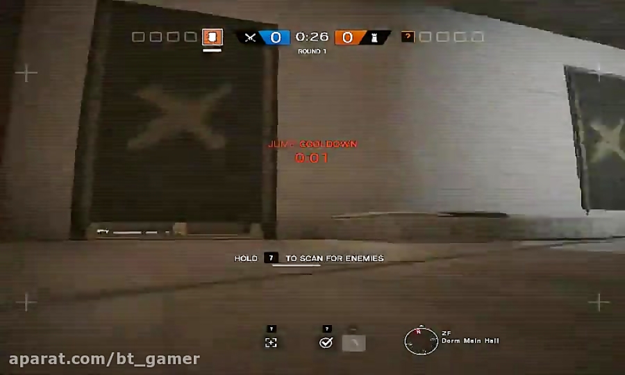 گلیچ مپ Oregon در rainbow six siege با ترمایت