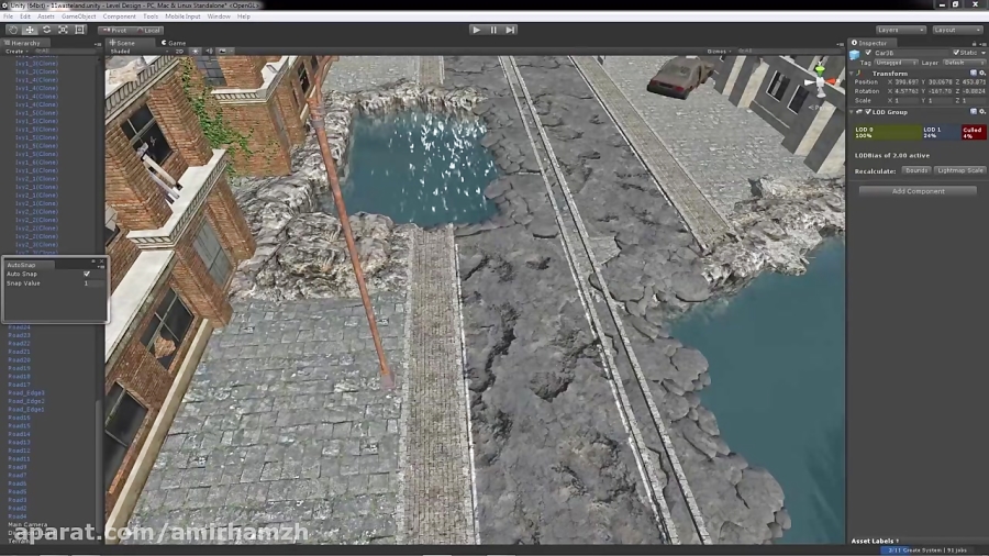 Speed Level Design : Apocalyptic City - Unity 5