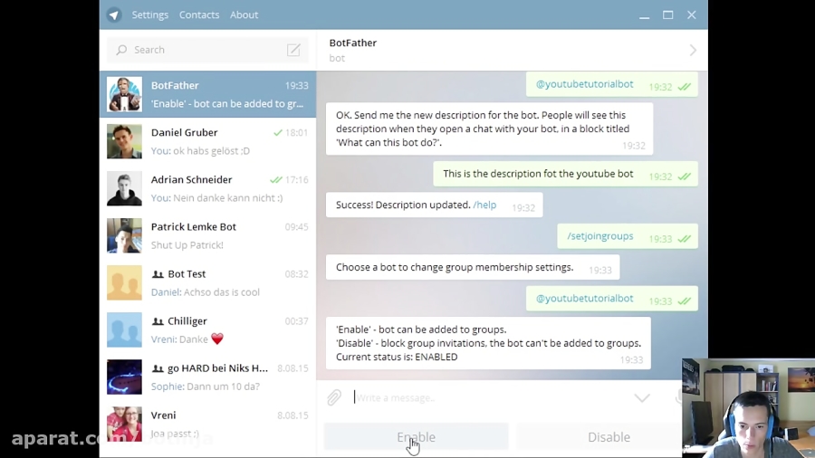 Telegram Bot Tutorial