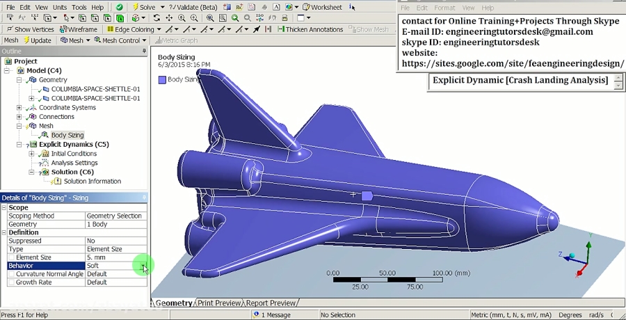 ANSYS Explicit Dynamic Analysis | ANSYS Workbench Impact/Crash Test ...
