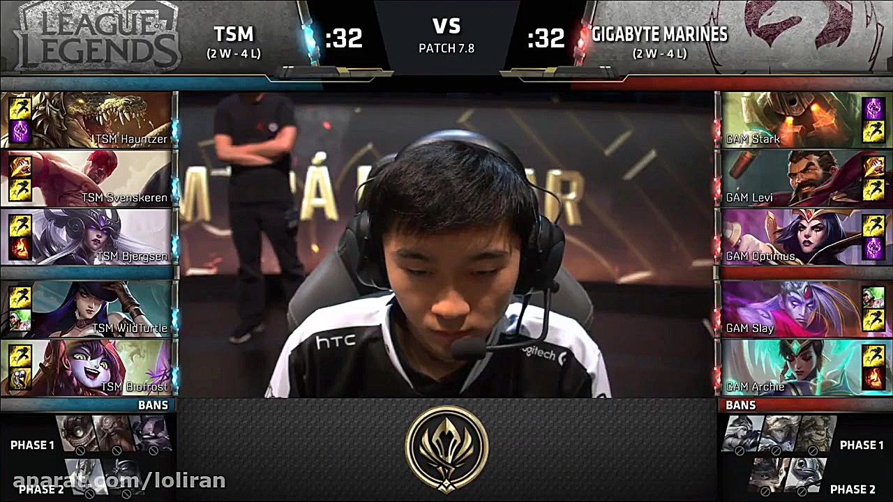 TSM (Hauntzer Renekton) VS GAM (Stark Nautilus) Highlights - 2017 MSI Group Stage D4