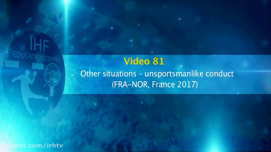Video 81 Other situations ÔÇô unsportsmanlike conduct