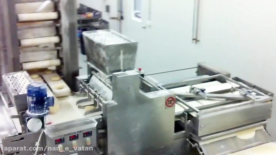 Lebanese bread equipment, pita bread automatic cross sheeter flattener