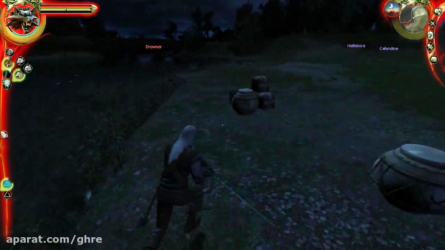 The Witcher - Walkthrough - Part 20: Ghouls and Drowners [Hard]