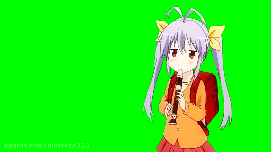 anime green screen - nyanpasu