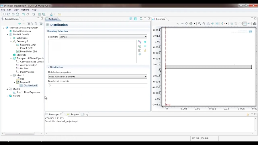 boundary condition setting in comsol multiphysics