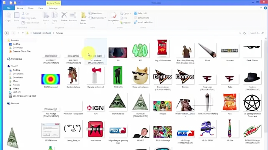 Biggest MLG editing pack (150 Greenscreens,sounds more) download