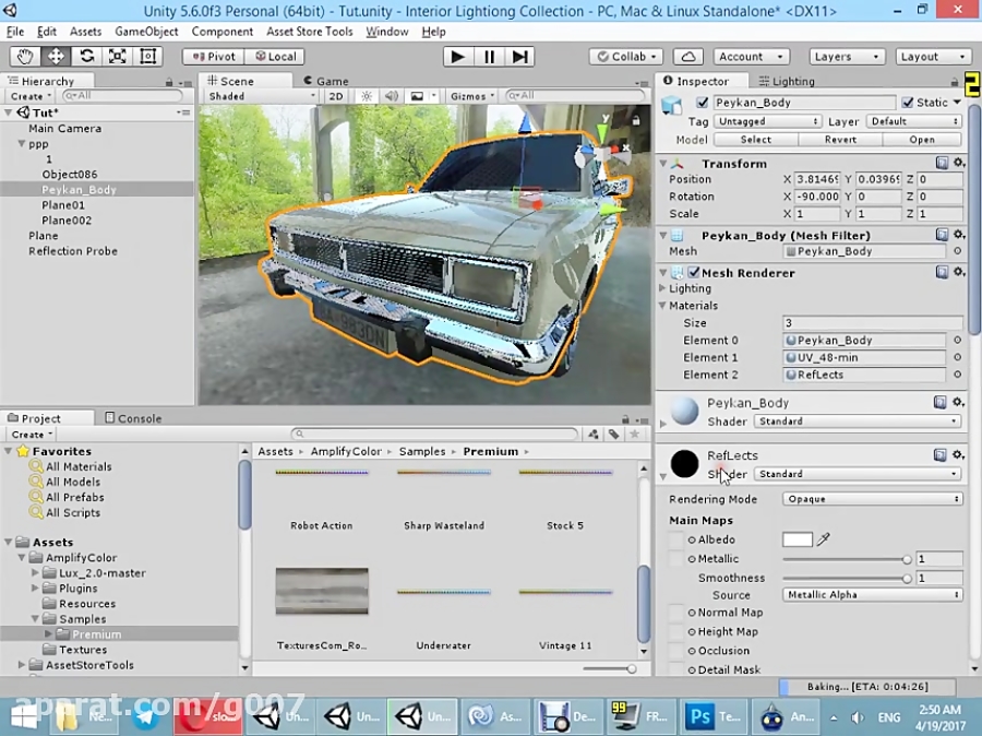 Using Unity as CG Renderer for All Platforms