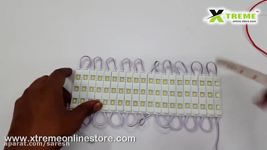 White Color 5630 Type Waterproof SMD ,3 LED Injection LENS Module Light