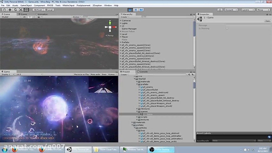 Unity 5 - Storm Clouds (Particle/VFX Tutorial)