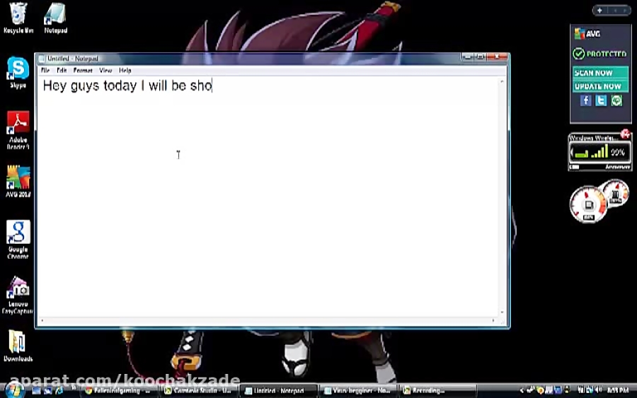 Fun and Harmful Notepad Viruses and Codes!