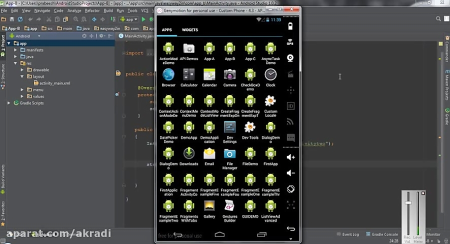 Android Studio Tutorial - 50 - Forcing an App Chooser