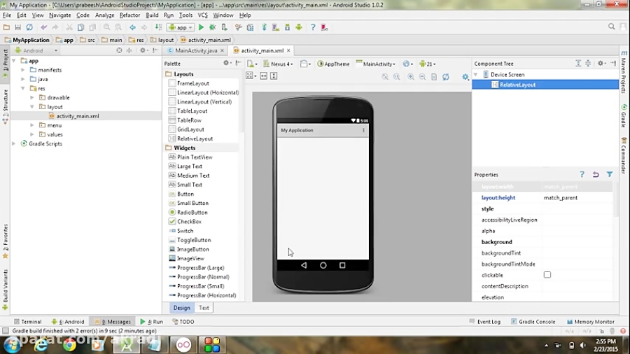 Android Studio Tutorial - 15 - Working with ListView