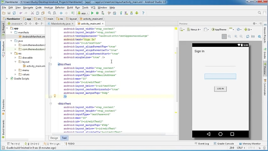 Android App Development for Beginners - 12 - More on User Interface