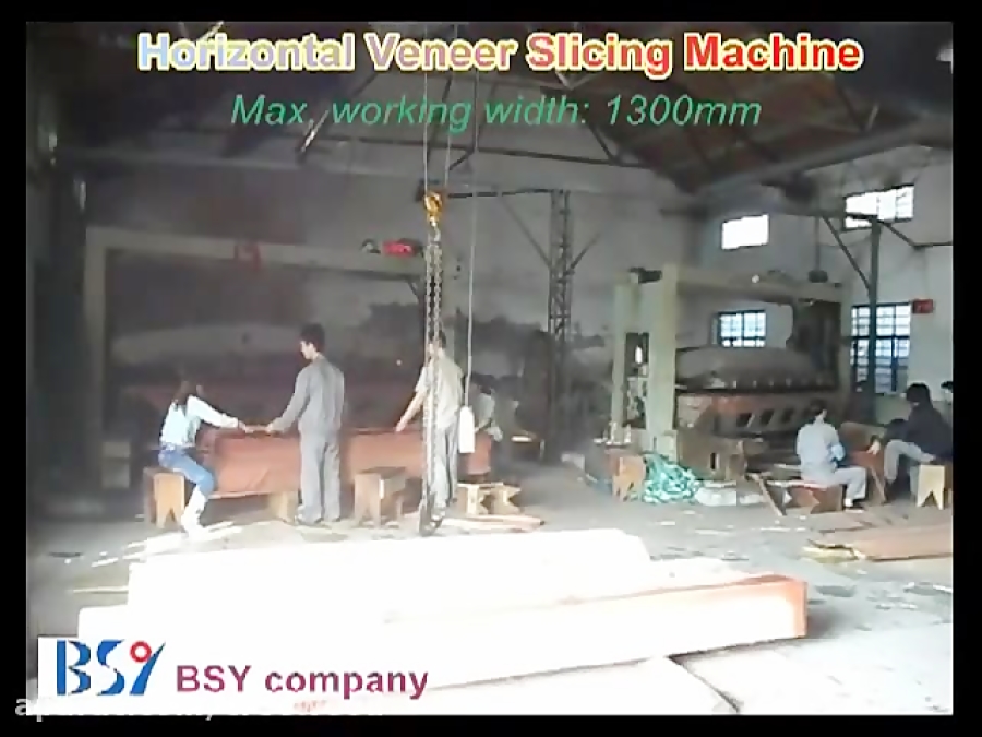 wood veneer slicing machine--BSY company---bsyplywood@126.com