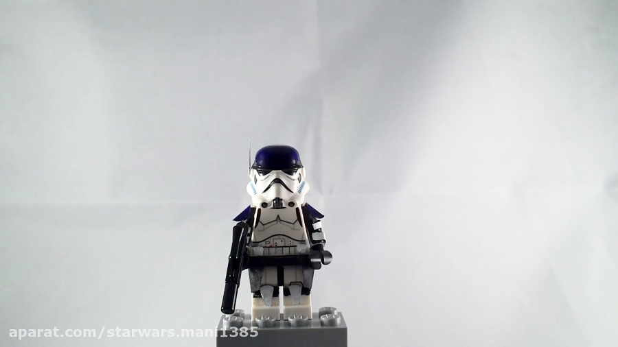 Lego star wars rebels custom blue storm trooper commander