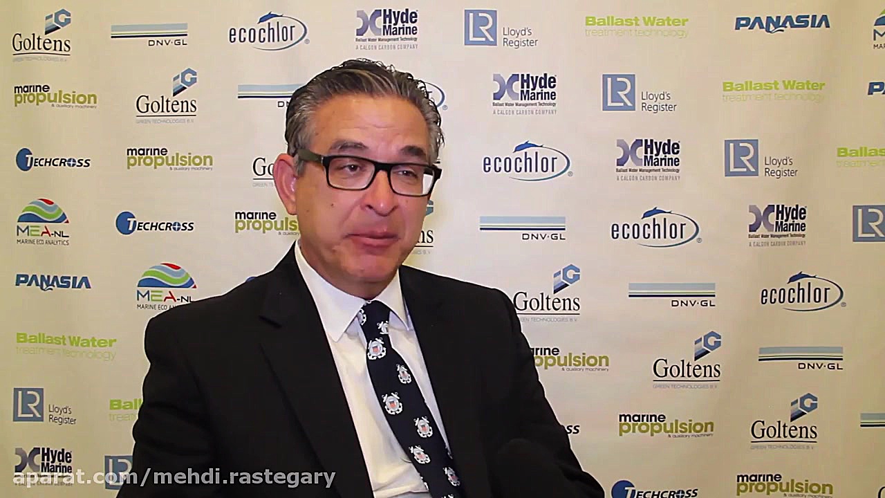 Ecochlor's Tom Perlich speaks to Ballast Water Treatment Technology