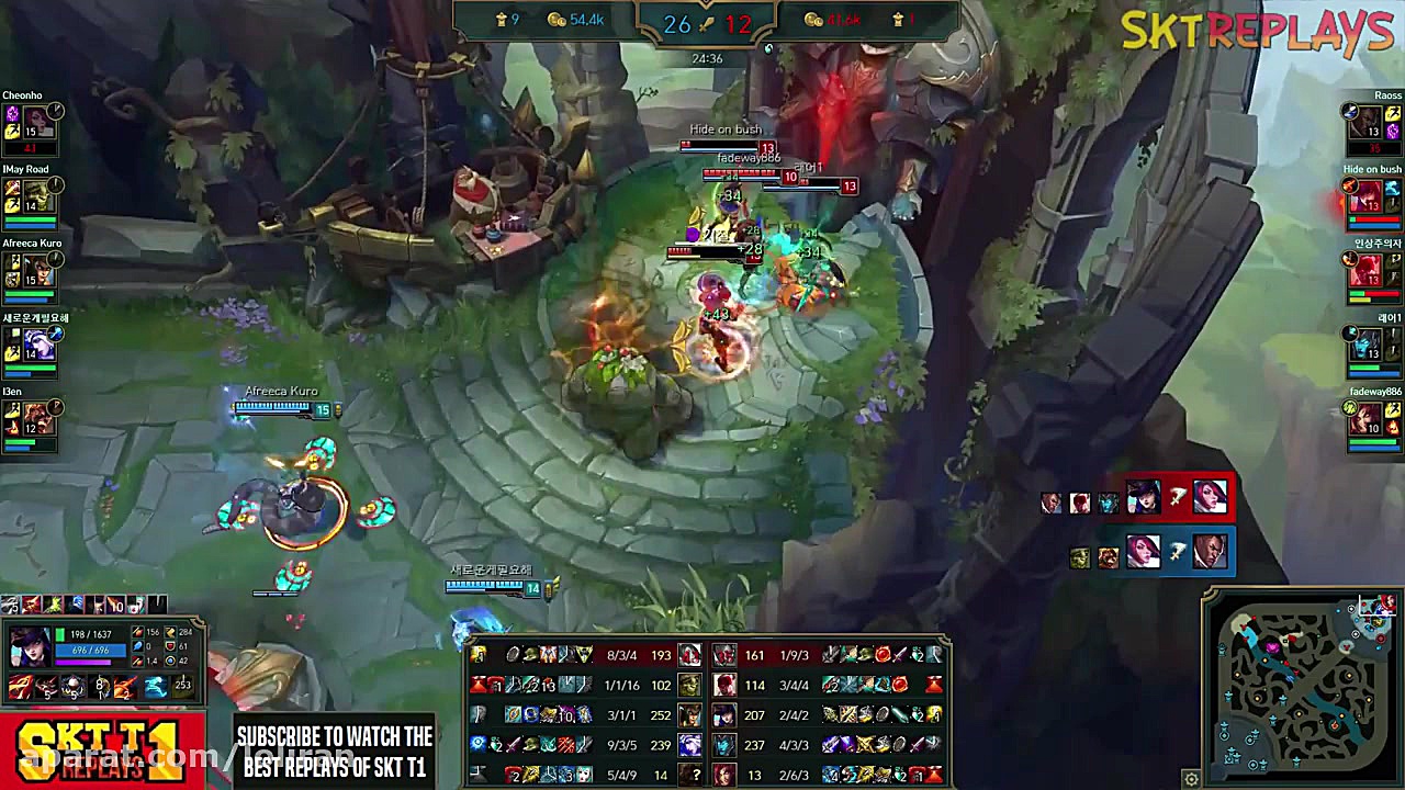 Faker Goes Crazy And Picks Cailtlyn Mid! - SKT T1 Faker SoloQ Playing Caitlyn Midlane! | SKT Replays