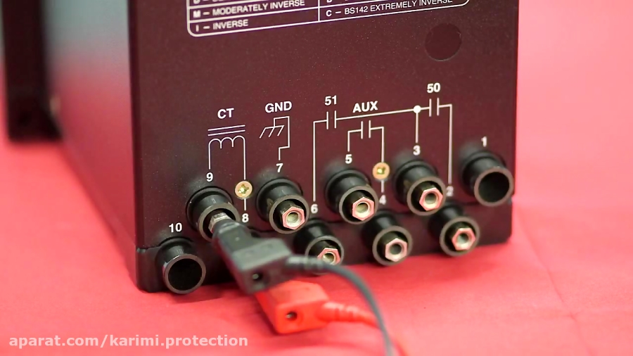 COMPANO 100 تست پلاریته و نسبت تبدیل و بردن CT