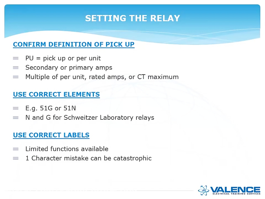 Understanding Microprocessor Based Relay Logic Part 4 - Relay Settings ...